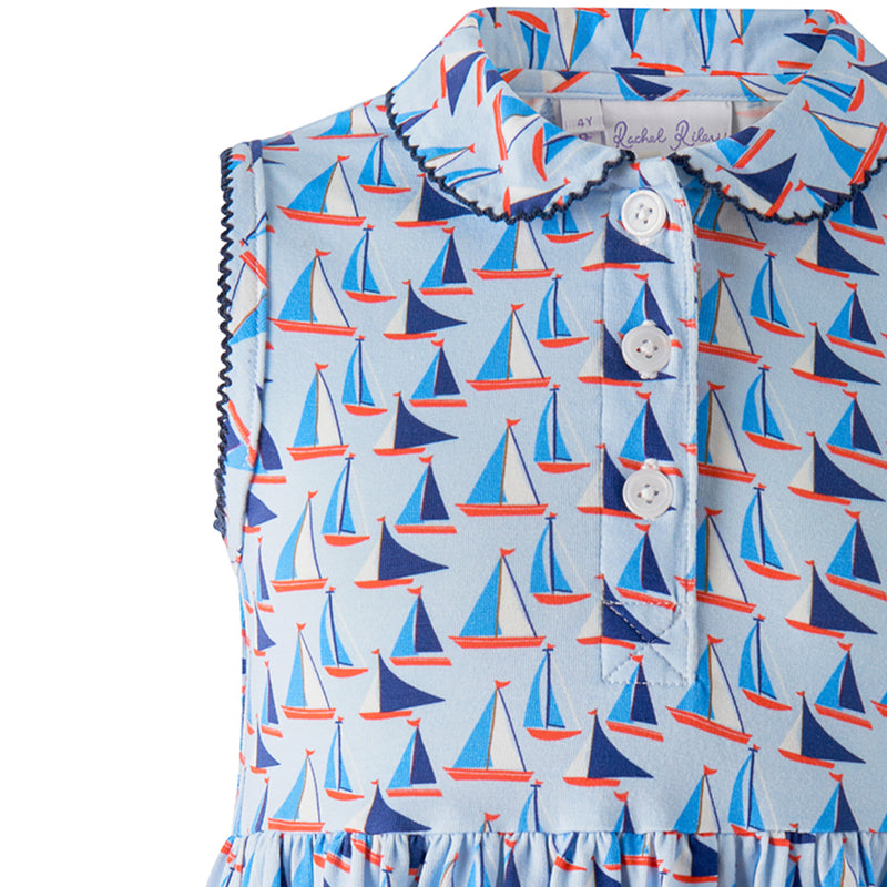 Sailboat Jersey Dress