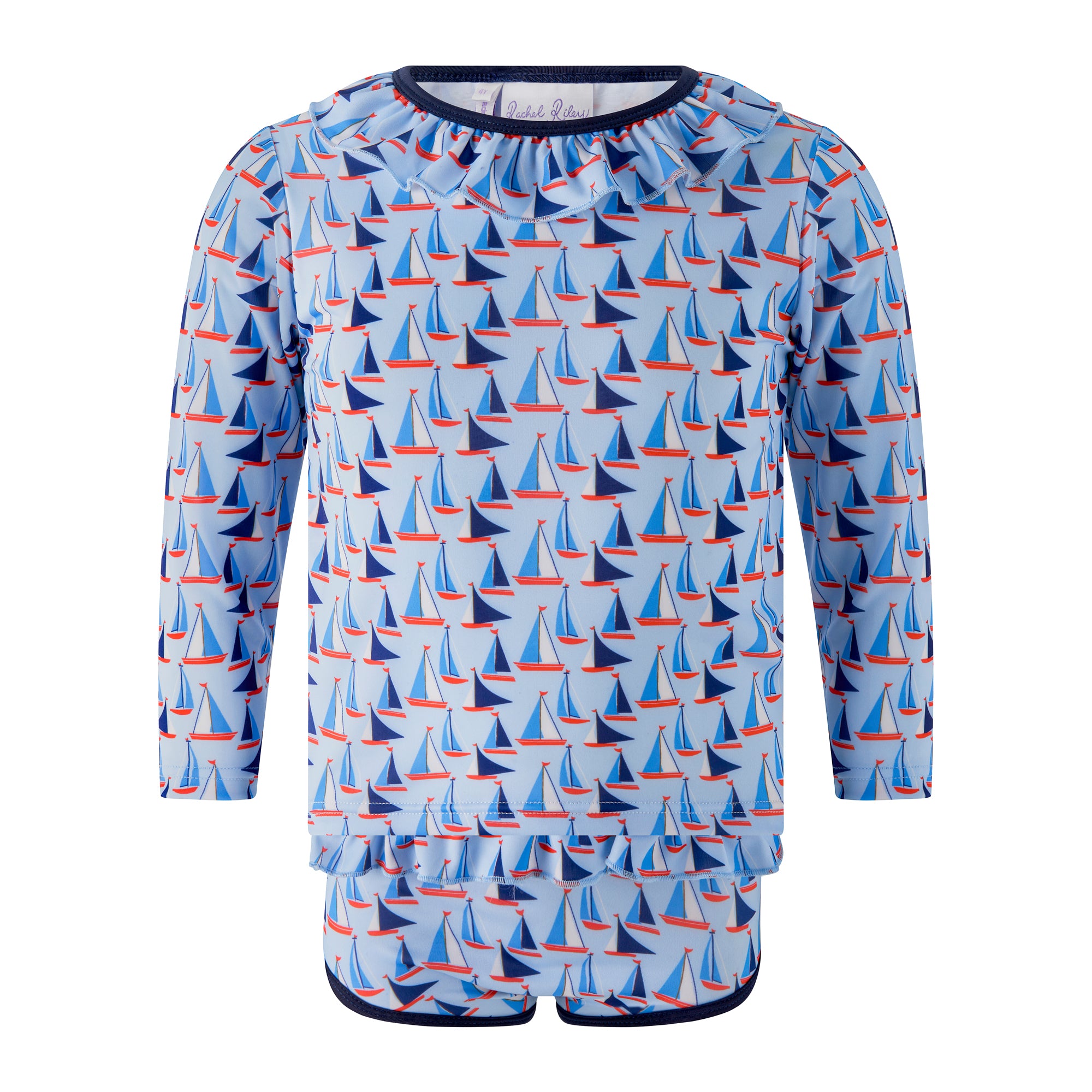 Sailboat Rashguard Set