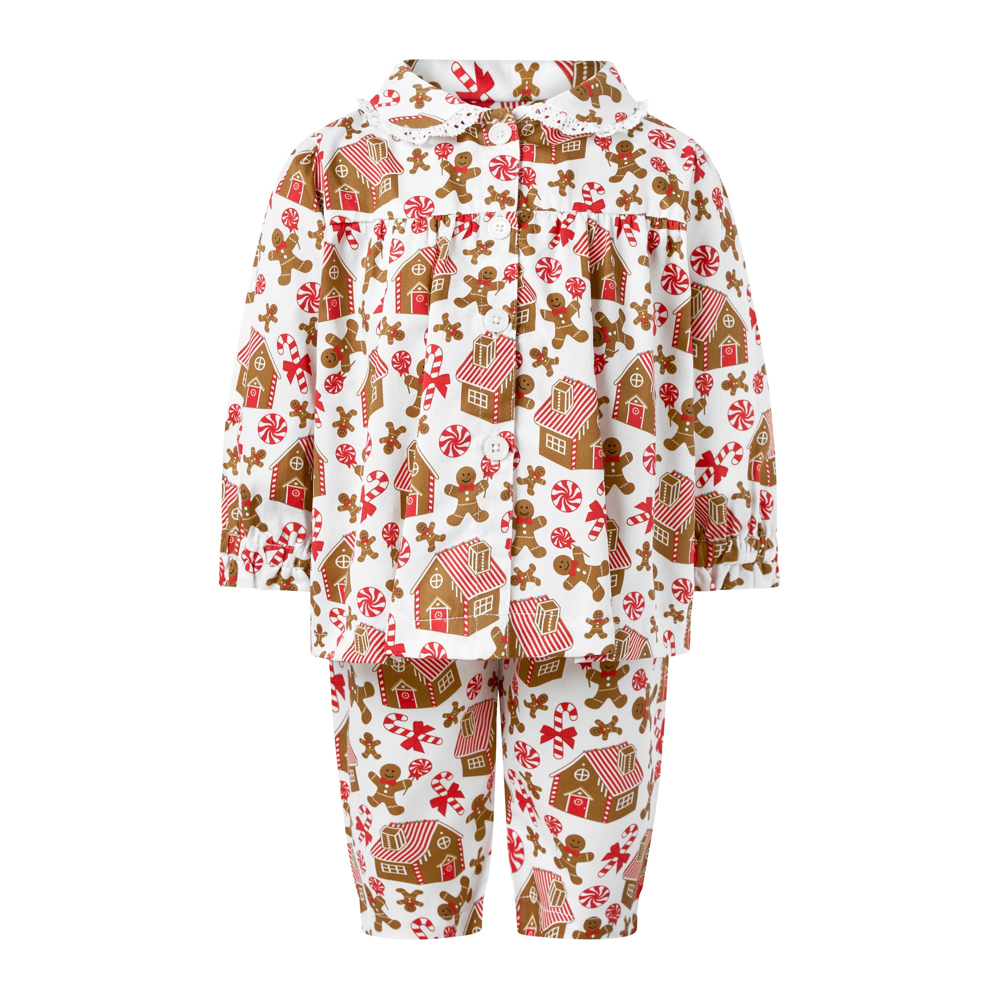 Gingerbread Babydoll Pyjamas
