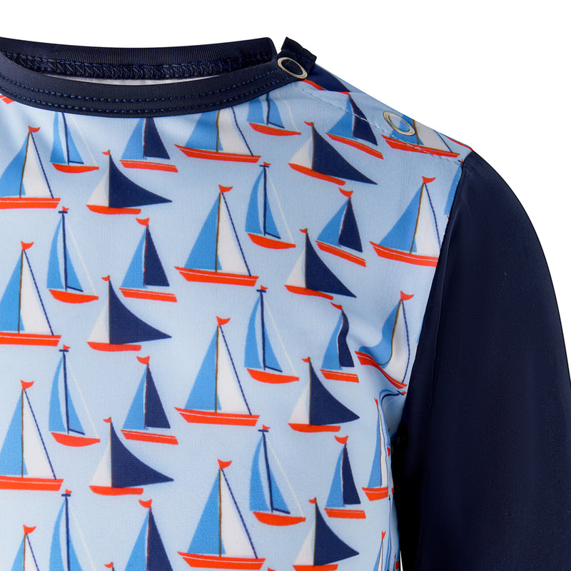 Sailboat Rashguard Top